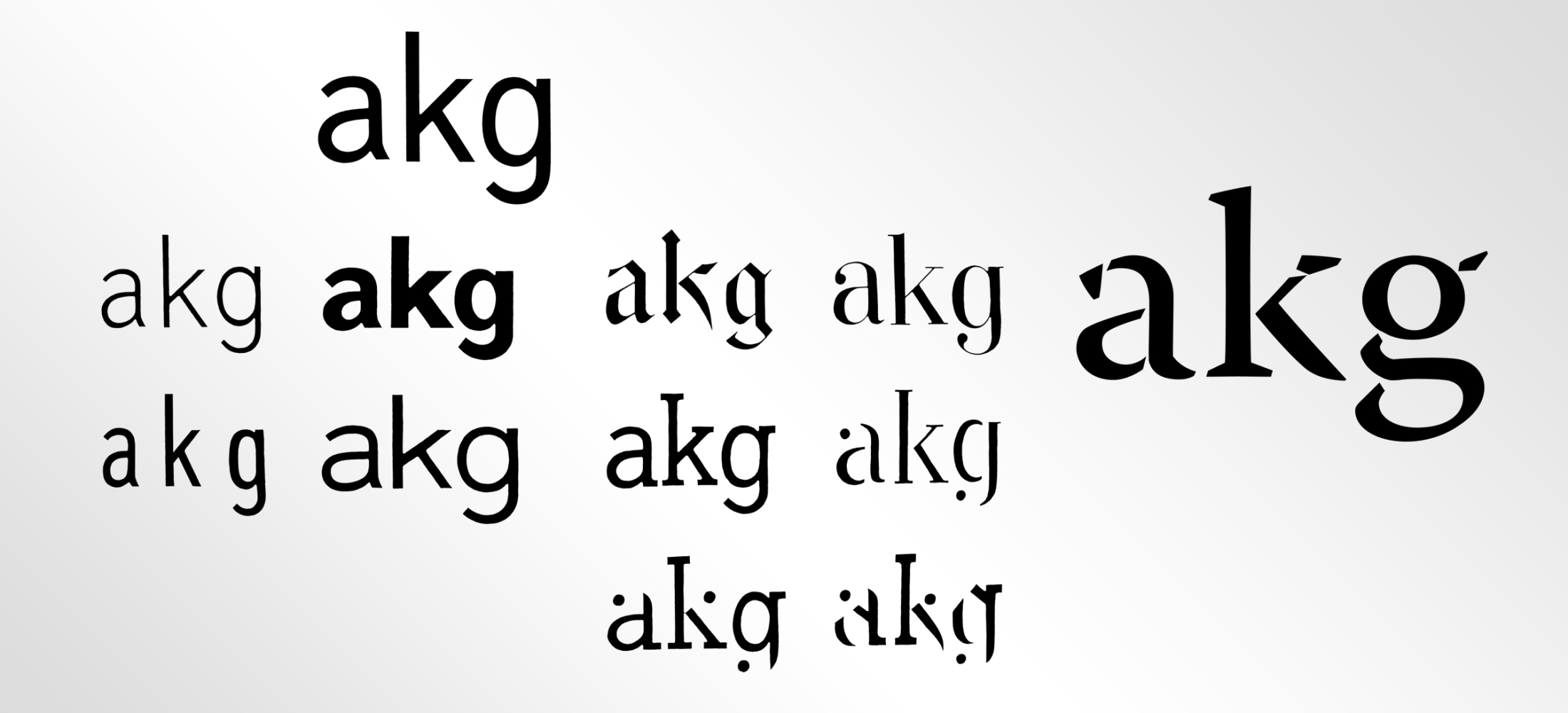 Letterform Studies – Lee Willett